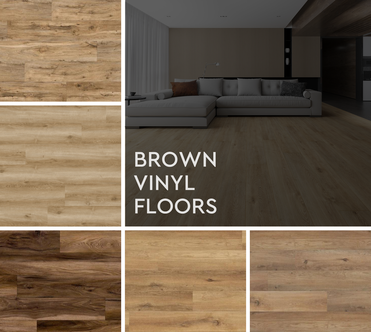 Sample Pack - Brown LVP Floors – Harper Floors