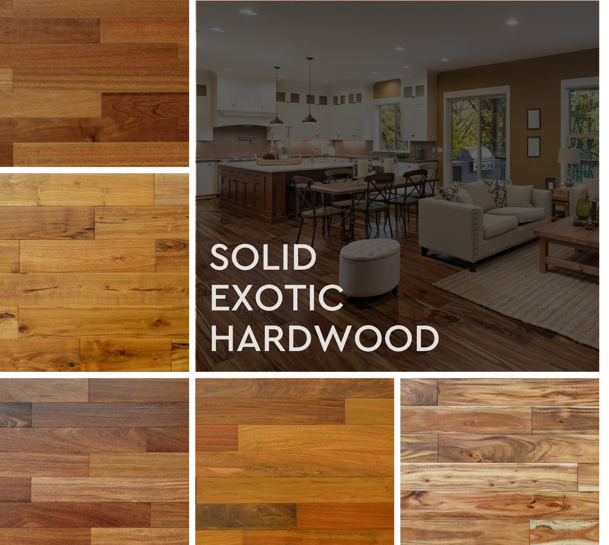 Sample Pack - Solid Exotic Hardwood – Harper Floors